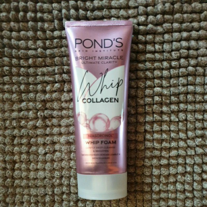 Jual Ponds Whip Collagen Niasorcinol whip foam 100g | Shopee Indonesia