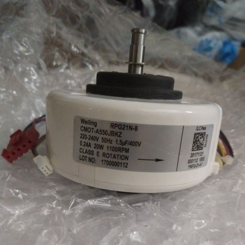 Jual FAN MOTOR INDOOR AC SHARP INVERTER XP6/10/13UHY ORIGINAL | Shopee ...