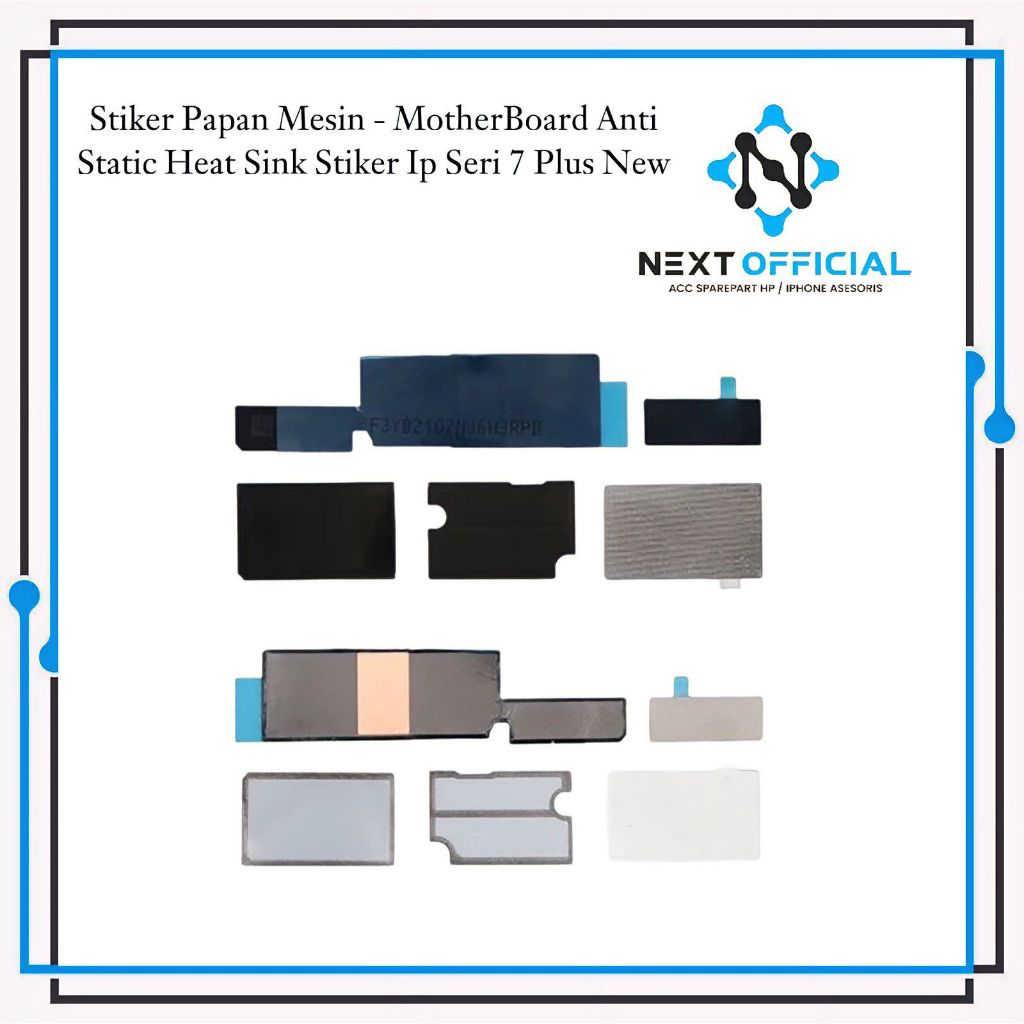 Jual Stiker Papan Mesin - MotherBoard Anti Static Heat Sink Stiker Ip ...