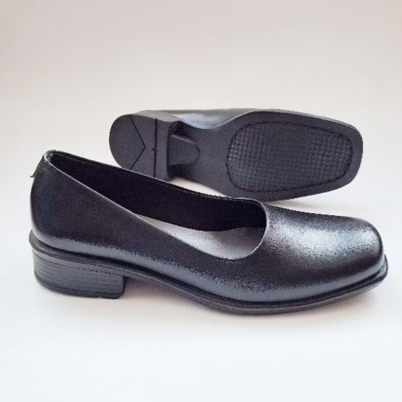 Jual Sepatu pantopel wanita kulit asli / sepatu sekolah perawat ...