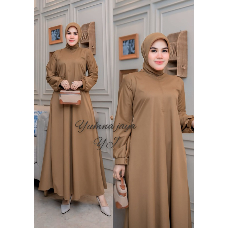 Jual GAMIS PNS PEMDA BUSUI //SERAGAM GURU // SERAGAM PNS KHAKI TOYOBO FODU | Shopee Indonesia