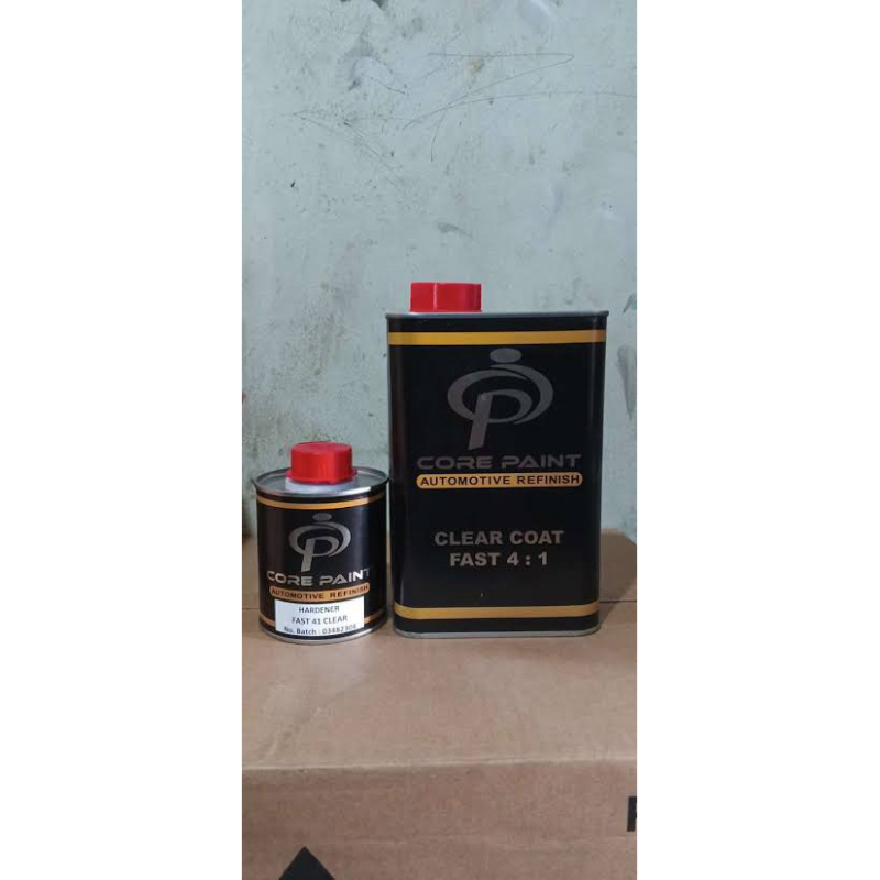 Jual CORE PAINT CLEAR COAT FAST 4:1 Clear Vernish Pernis Antigores ...