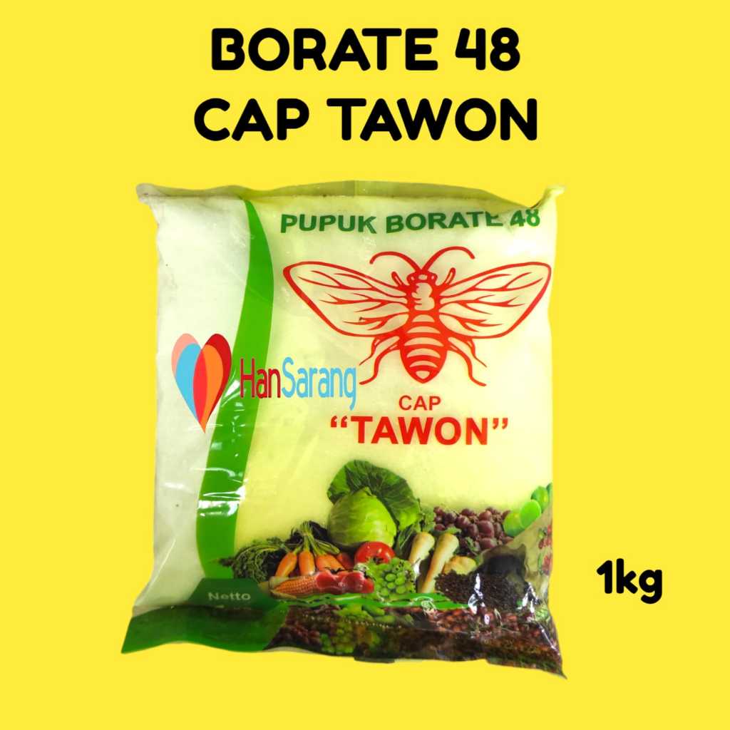 Jual BORATE 48 Boron 48% CAP TAWON Untuk Segala Jenis Tanaman karate ...