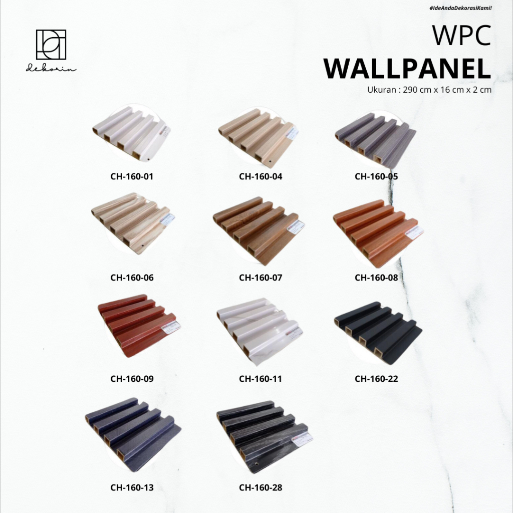 Jual WPC WALLPANEL PANJANG 4 METER | Shopee Indonesia