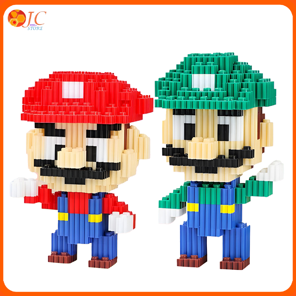 Jual JC Nano Block Super Mario Mainan Anak Balok Susun Puzzle Bricks Education Toys Hadiah ...