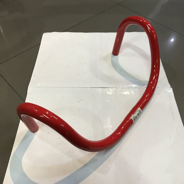 Jual Handlebar Stang Sepeda Balap Drop Bar Track Bar Red Diameter ...