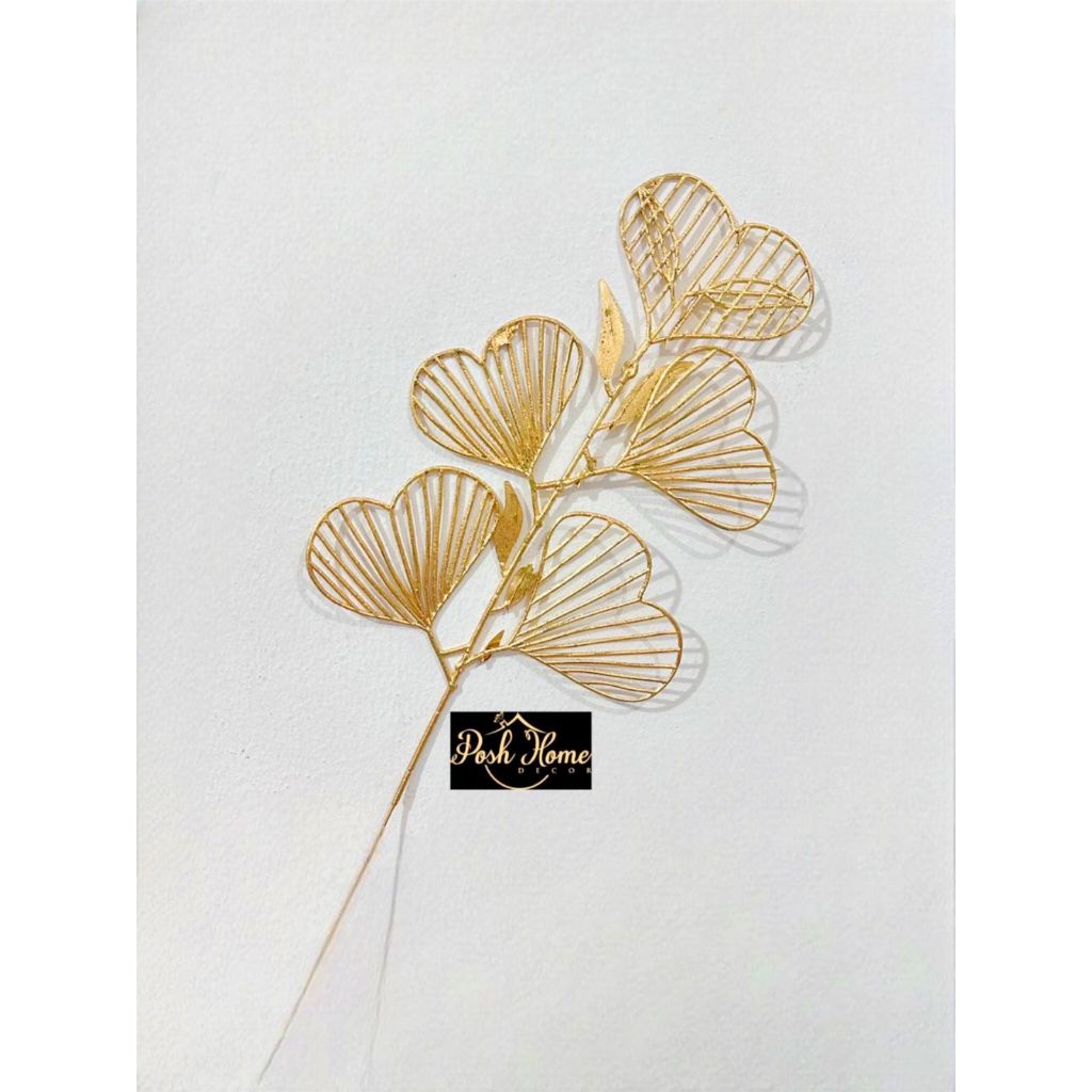 Jual GOLDEN FLOWER LOVE BESAR DAUN GOLD DAUN EMAS | Shopee Indonesia