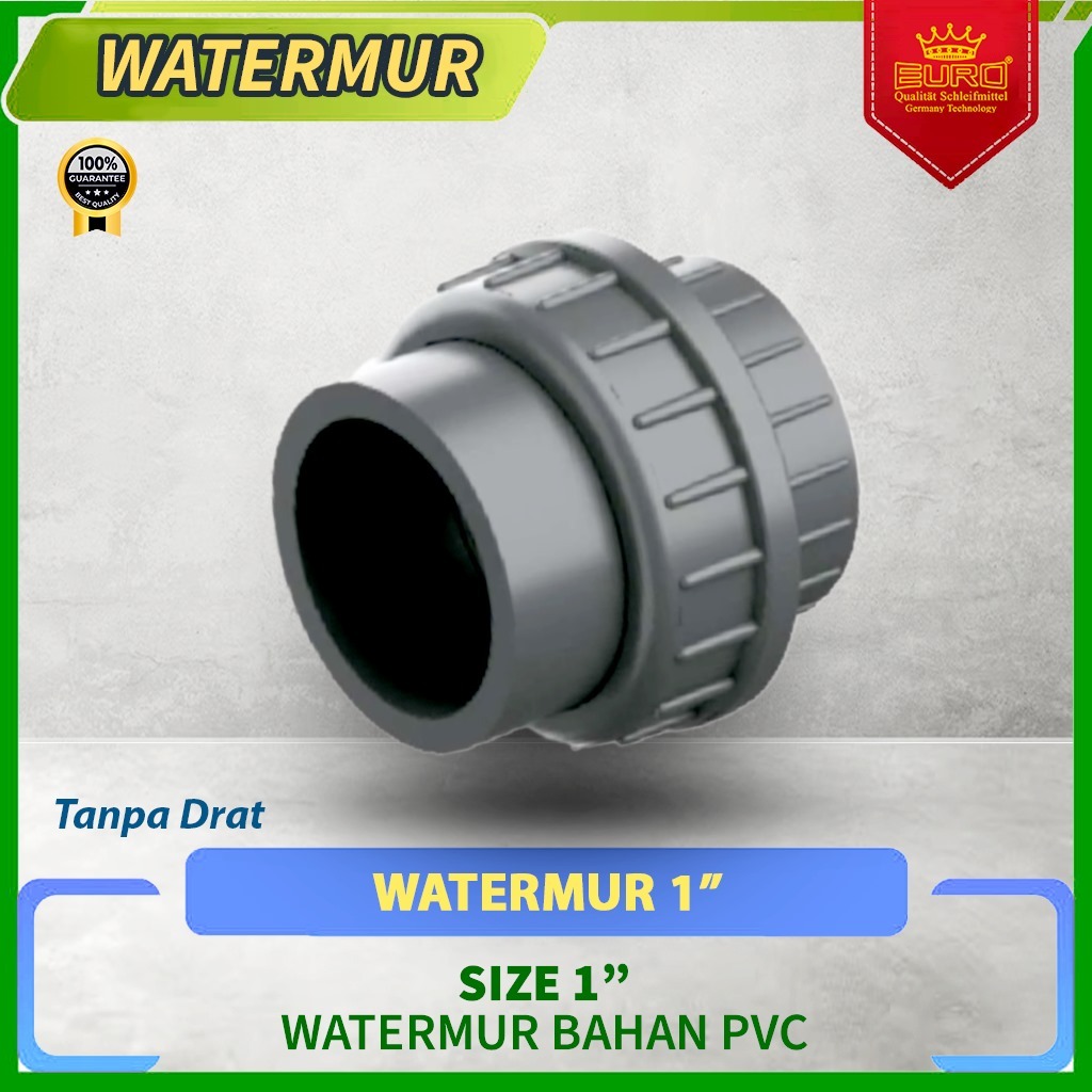 Jual Watermur 1 EURO - Water mur polos 1" Moor sock 1 inch | Shopee ...