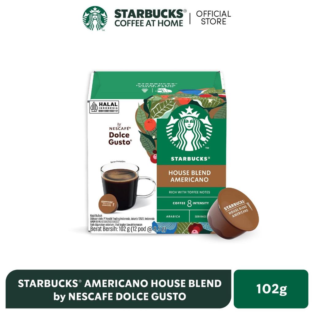 Jual STARBUCKS® Americano House Blend by Nescafe Dolce Gusto 102g x ...
