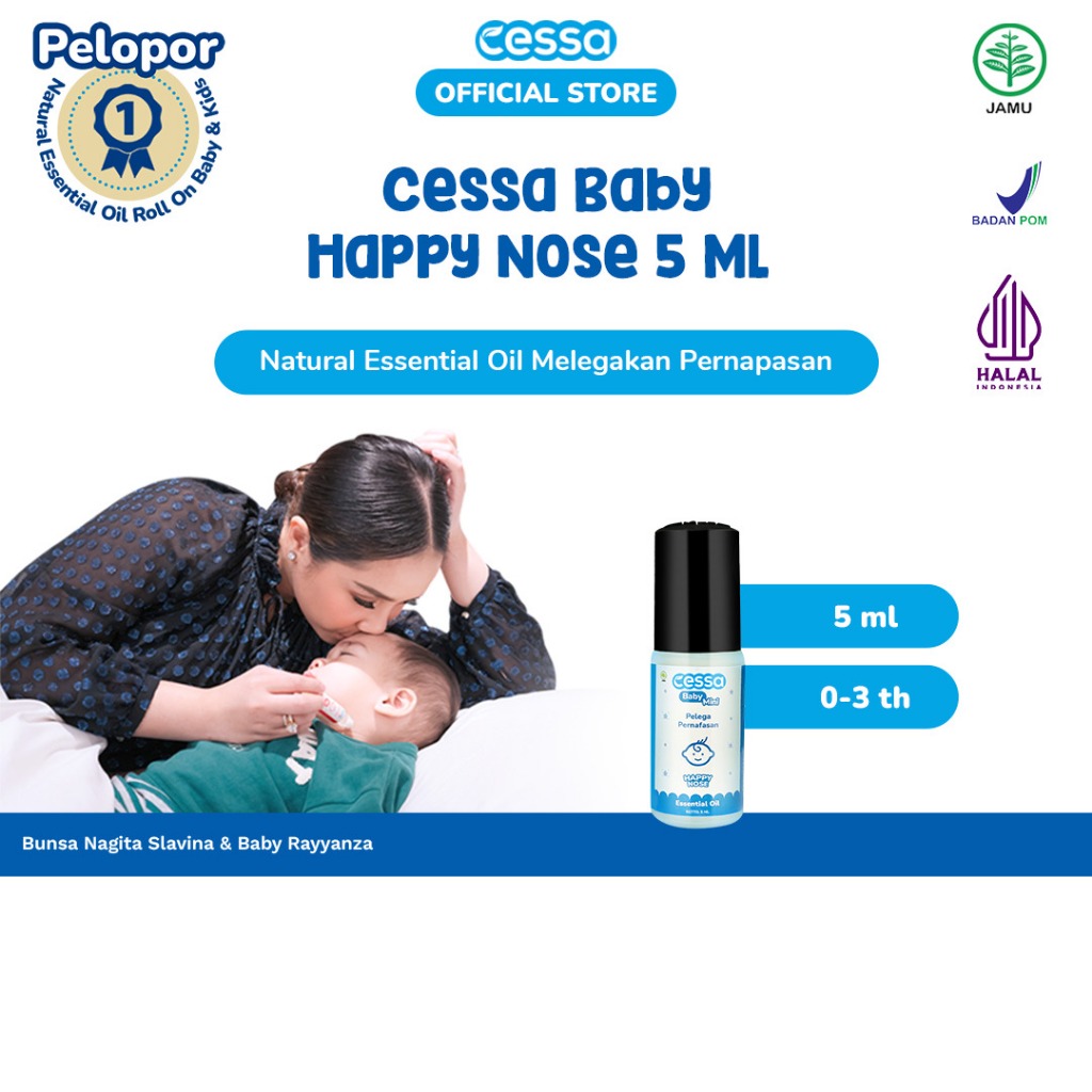 Jual Cessa Baby Happy Nose 5 Ml - Natural Essential Oil Melegakan ...