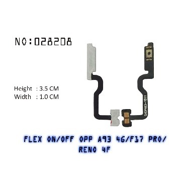 Jual FLEXY ON OFF RENO 4F OPPO A93 4G F17 PRO FLEXYBEL POWER FLEXYBLE TOMBOL SAKLAR | Shopee ...