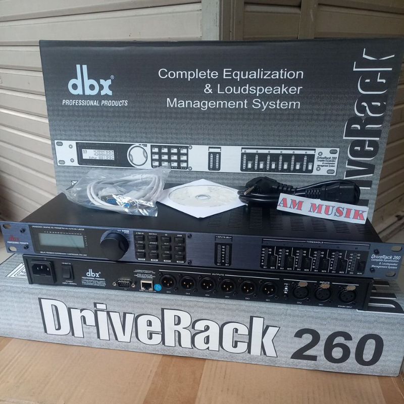 Jual SPEAKER MANAGEMENT DRIVERACK DBX 260 ORIGINAL | Shopee Indonesia
