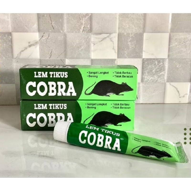 Jual LEM TIKUS COBRA PERANGKAP TIKUS AMPUH SUPER LENGKET | Shopee Indonesia