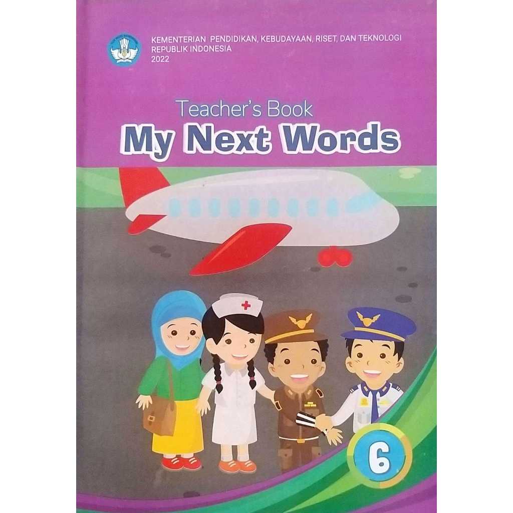 Jual Buku Panduan Guru Bahasa Inggris SD Kelas 6 VI Teacher's Book My Next Words BG Kurikulum ...