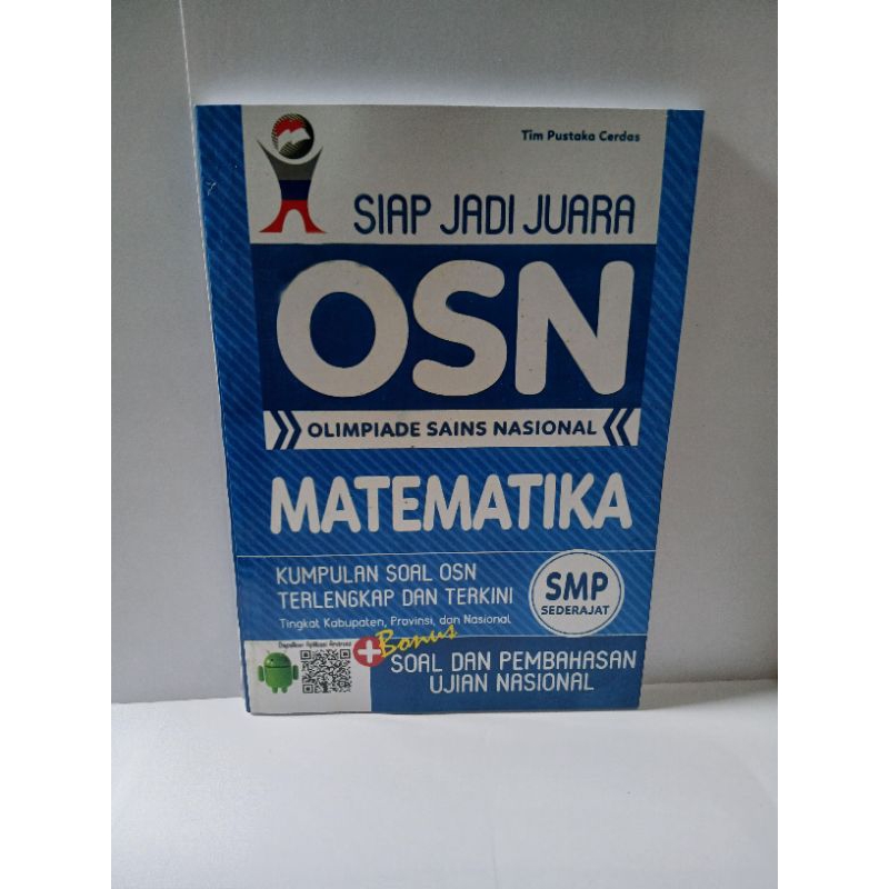 Jual Buku siap jadi juara Osn Olimpiade sains nasional Matematika smp | Shopee Indonesia