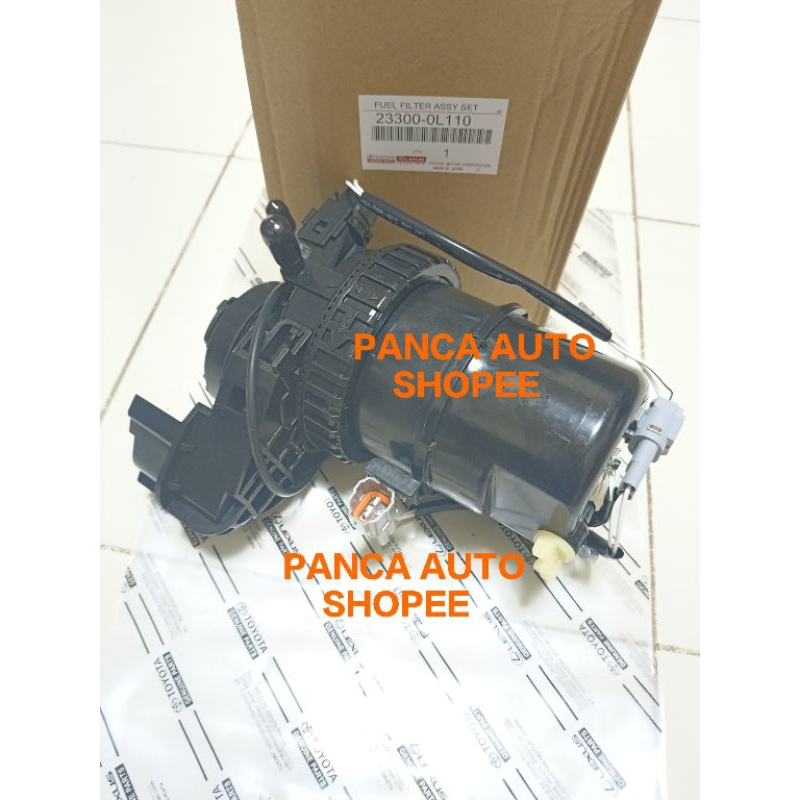 Jual Tabung fuel filter assy solar komplit set toyota Hilux Revo diesel ...