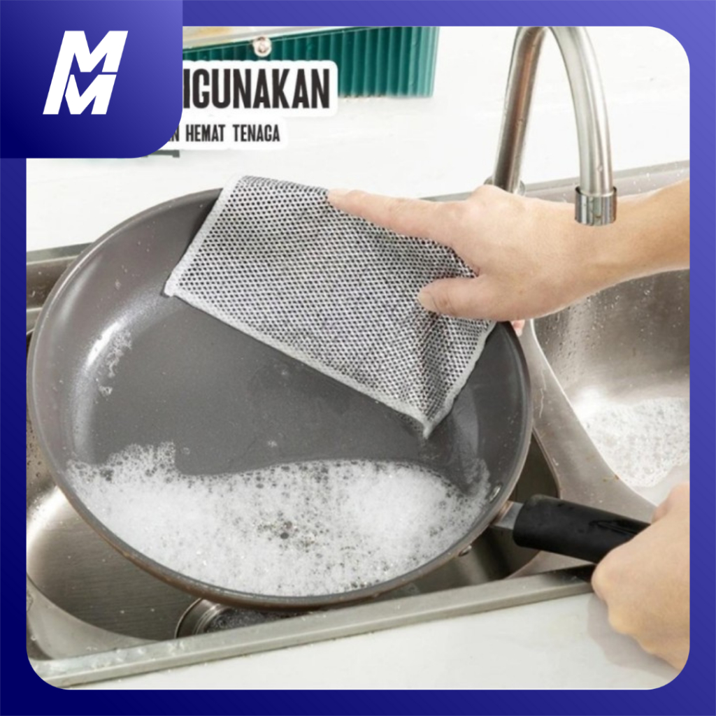 Jual Kain Lap Cuci Piring Kawat Gosok Cuci Wajan Sabut Cuci Panci Halus ...
