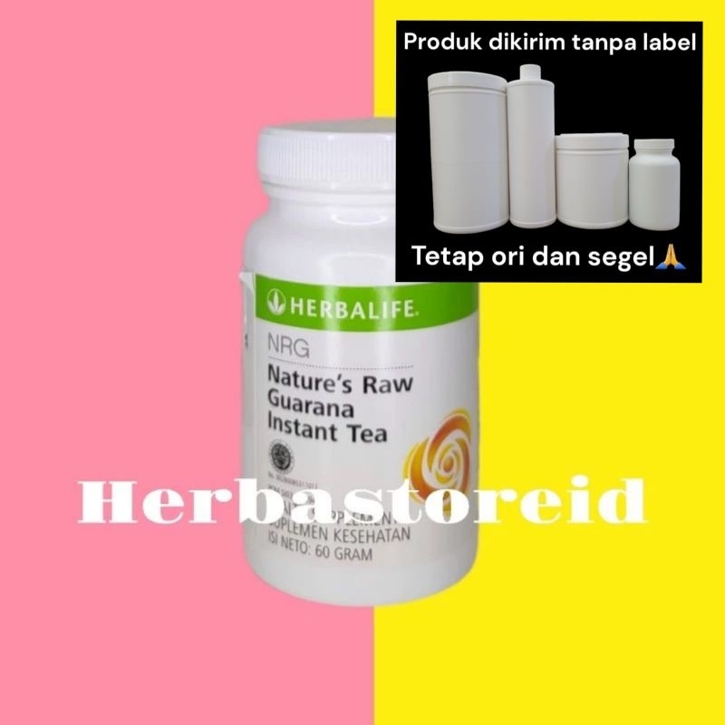Jual DIKIRIM TANPA LABEL- Nature's Raw Guarana Instant Tea / NRG ...