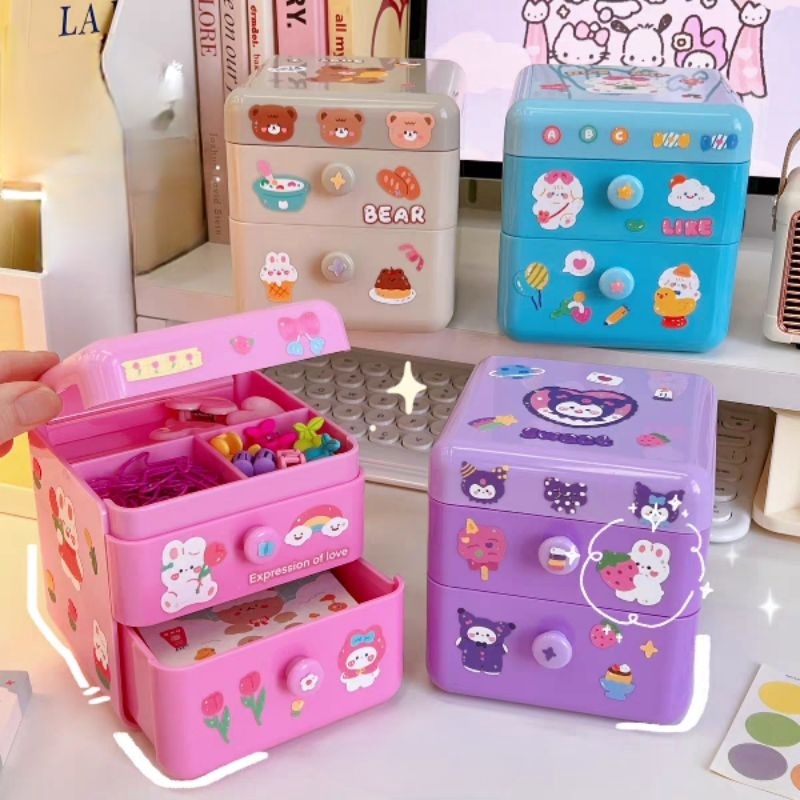 Jual Harga Miring Populer RK1452 Laci Susun Box Penyimpanan Susun FREE ...