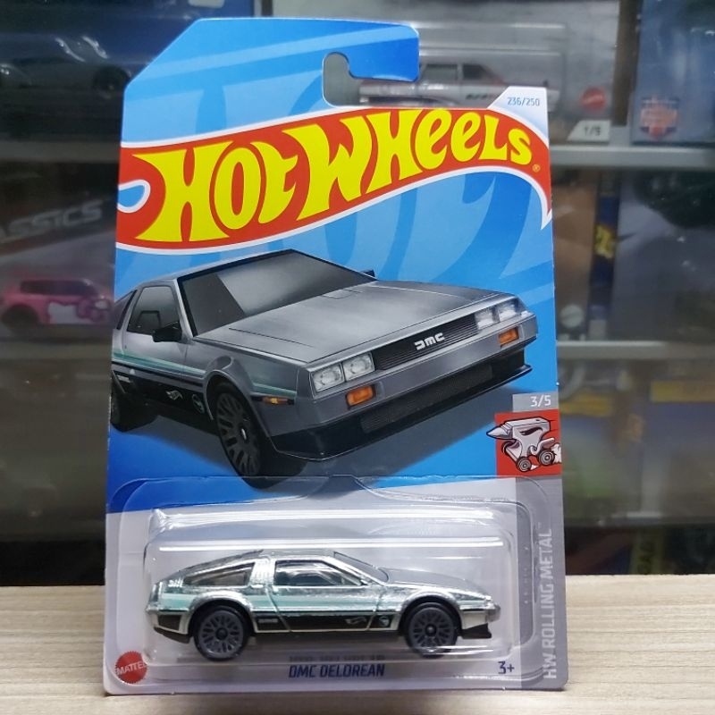 Jual HOT WHEELS DMC DELOREAN ZAMAC 2024 - TREASURE HUNT REGULER ...