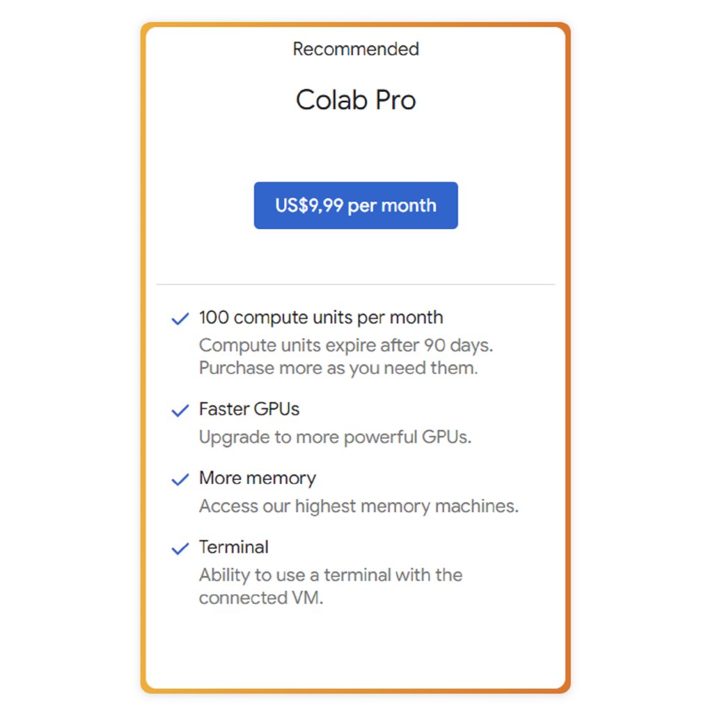 Jual Pembayaran Google Colab Pro | Aman , Terpercaya dan Cepat | Shopee Indonesia
