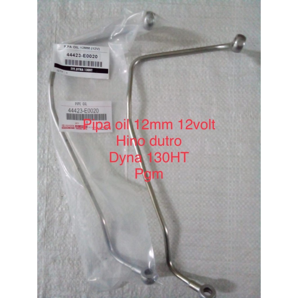 Jual PIPA PIPE SELANG OIL PUMP OLI INJEKSI INJECTION DYNA HINO DUTRO ...