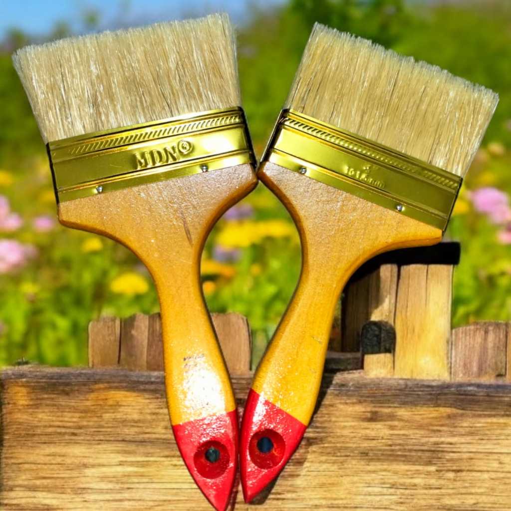 Jual Kuas Cat 4'' Inch , paint brush, kuas cat tembok , besi , kayu ...