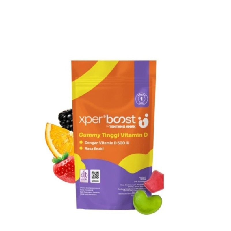 Jual Xpert Boost Vitamin D 600 IU 30 Gummy - Anak Dewasa | Shopee Indonesia