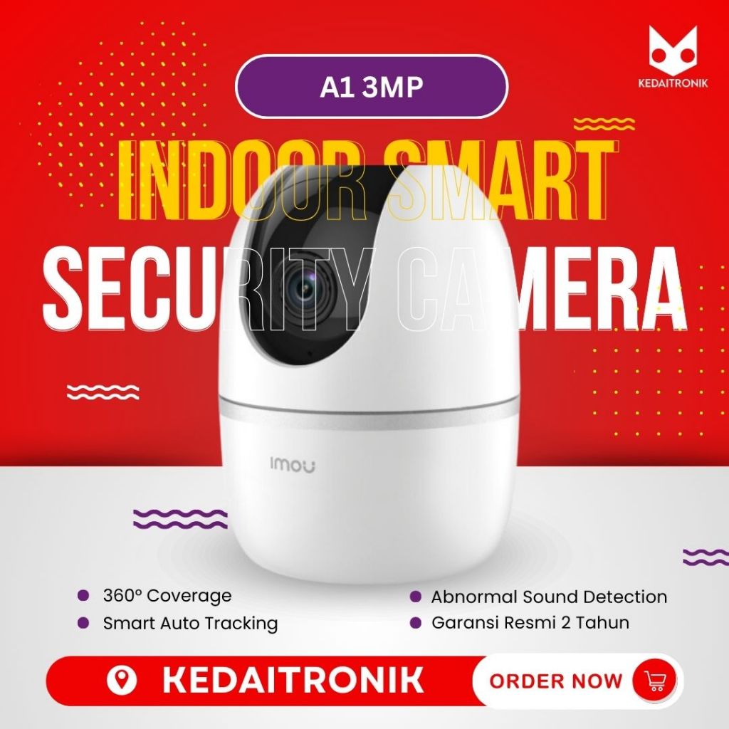 Jual IMOU Camera CCTV Ranger A1 3MP Smart Tracking 360 Coverage | Shopee Indonesia