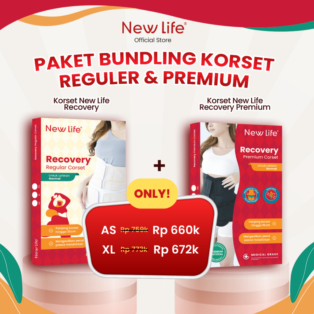 Jual New Life Bundling (1 Pcs Recovery Premium & 1 Pcs Recovery Reguler ...