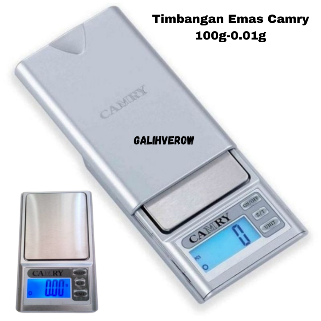 Jual Timbangan emas digital camry 100 gram 0.01 timbangan pocket ...