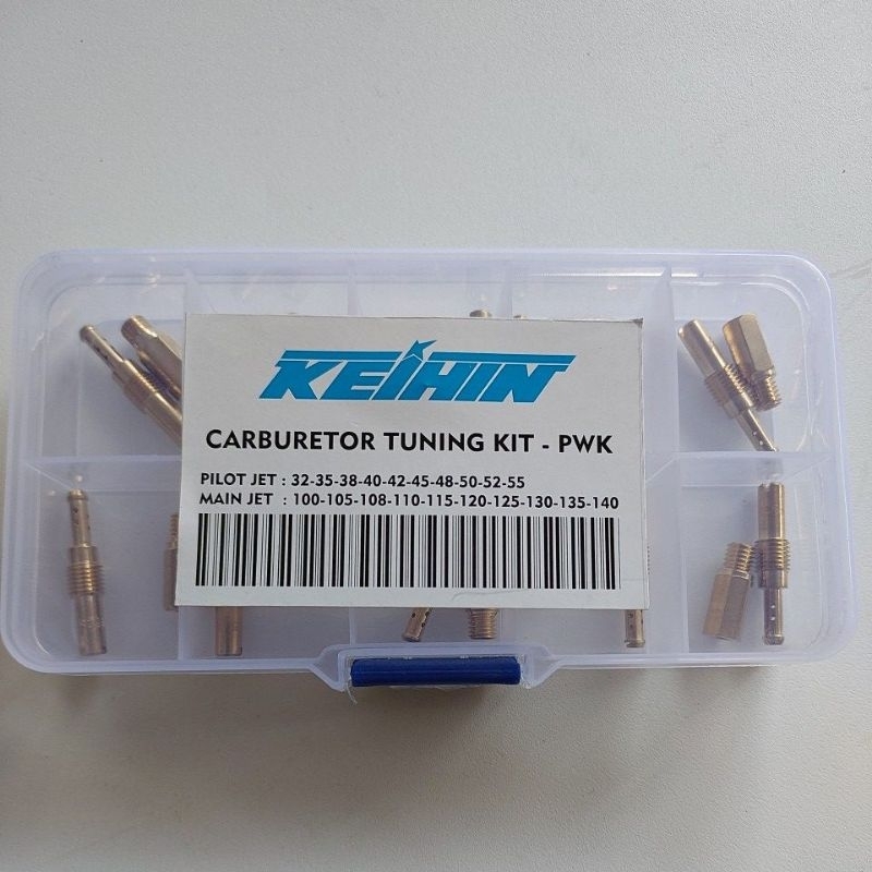 Jual tuningkit pwk pe paketan spuyer pilot jet main jet 20 pcs pwk pwm pe pwl ninja 150 tiger ...