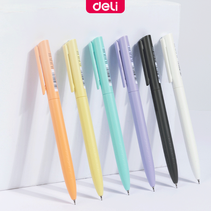 Jual DELI LINFINI SEMI GEL PEN 1 PCS / PULPEN SEKOLAH ANAK 0.5MM ...