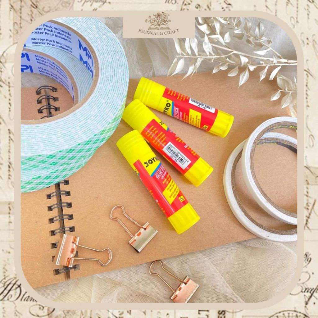 Jual JournalandCraft Lem Kertas Glue Stick Joyko 8 gr Lem kering roll ...