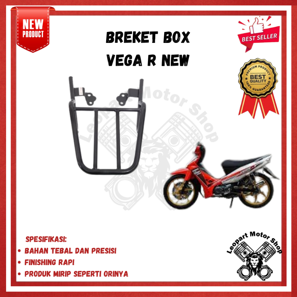 Jual Bracket breket behel Box hollow begel box Yamaha Vega r New hitam ...