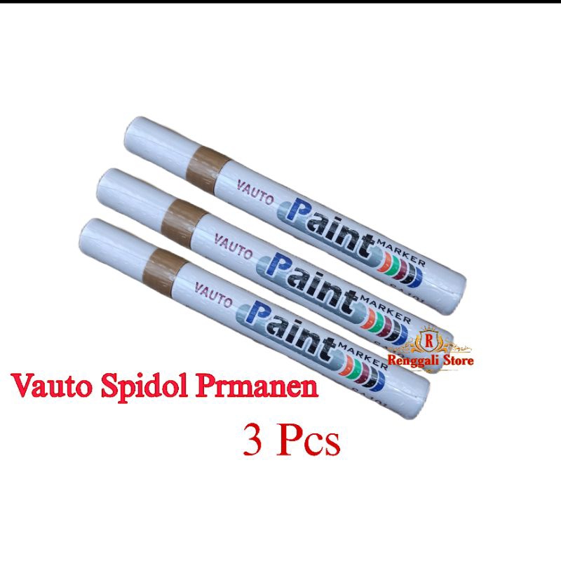 Jual Spidol Ban Permanen/Spidol Vauto 2 pcs/Sepidol ban tahan Air ...