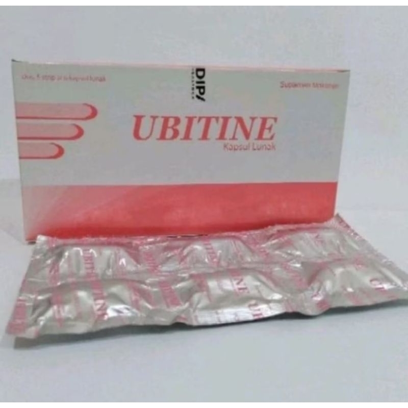 Jual UBITINE SUPLEMEN ANTI OKSIDAN DAN DAYA TAHAN TUBUH, 1 BOK ISI 30 ...