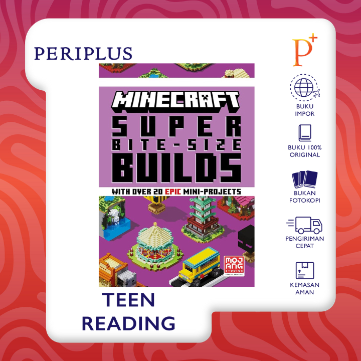 Jual Minecraft Super Bite-Size Builds - 9780008534127 | Shopee Indonesia
