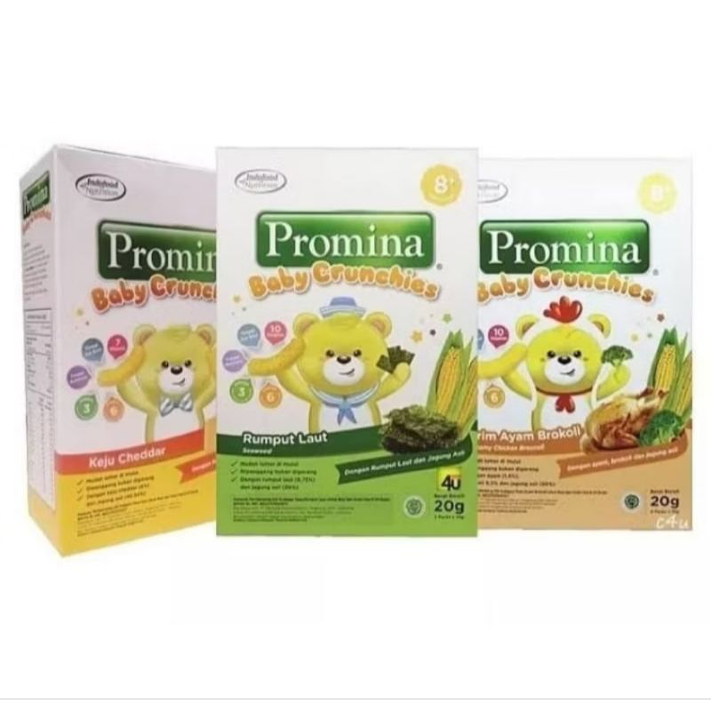 Jual PROMINA - Baby Crunchies (exp. 2025) | Shopee Indonesia