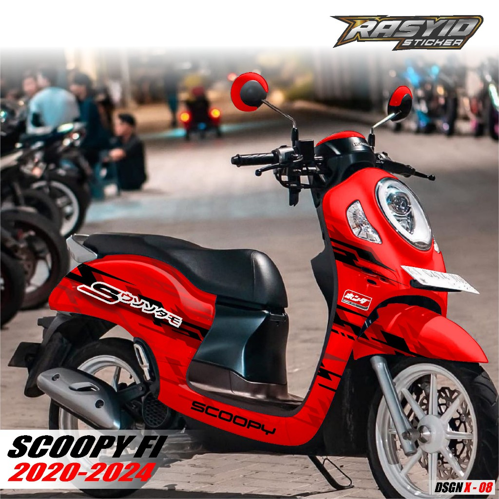 Jual Sticker Decal Full Body Motor Honda Scoopy Prestige 2020 2021 2022 ...