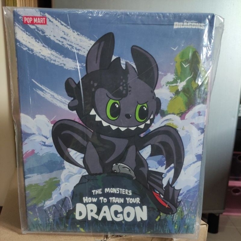 Jual The Monsters How To Train Your Dragon Toothless (Labubu) Original ...
