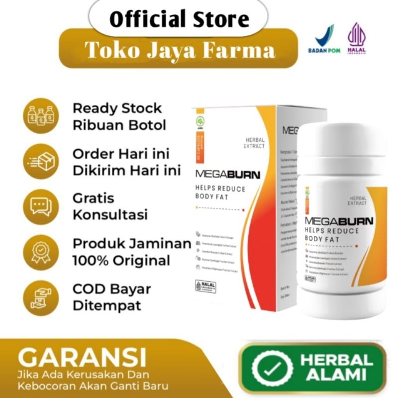 Jual MEGABURN HELPS RADUCE BODY FAT 100% ORIGINAL - MEGABURN BODY FAT ...