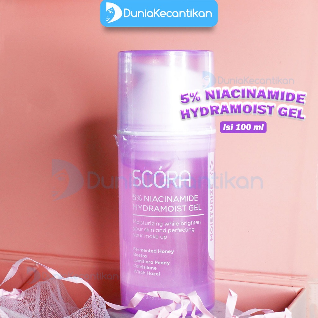 Jual Scora Moisturizer 5% Niacinamide Hydromoist Gel 100ml Pelembab ...