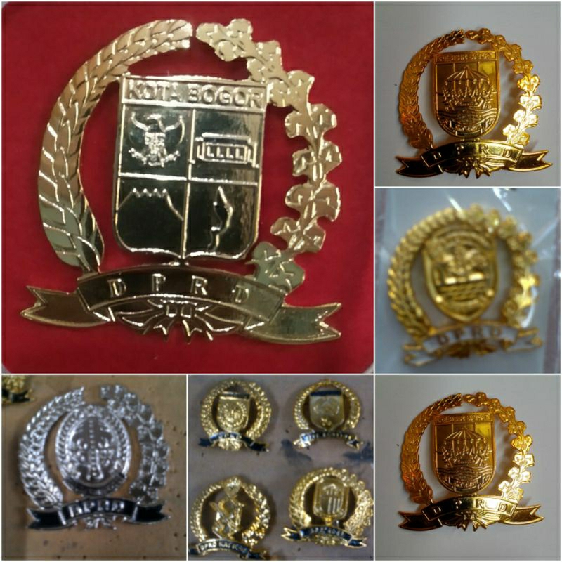 Jual Pin DPRD ( CUSTOM LOGO DAERAH ) | Shopee Indonesia