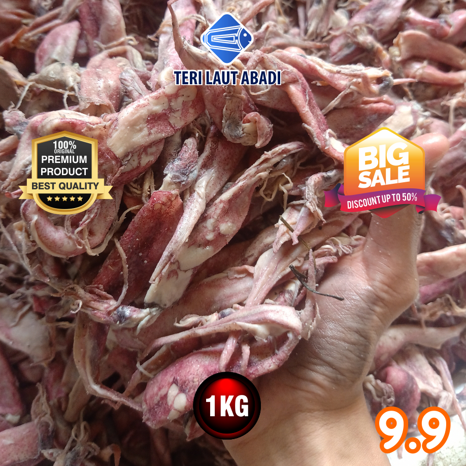 Jual Cumi Jarum Asin 1 Kg - Sotong jenis pen - cumi jarum | Shopee ...