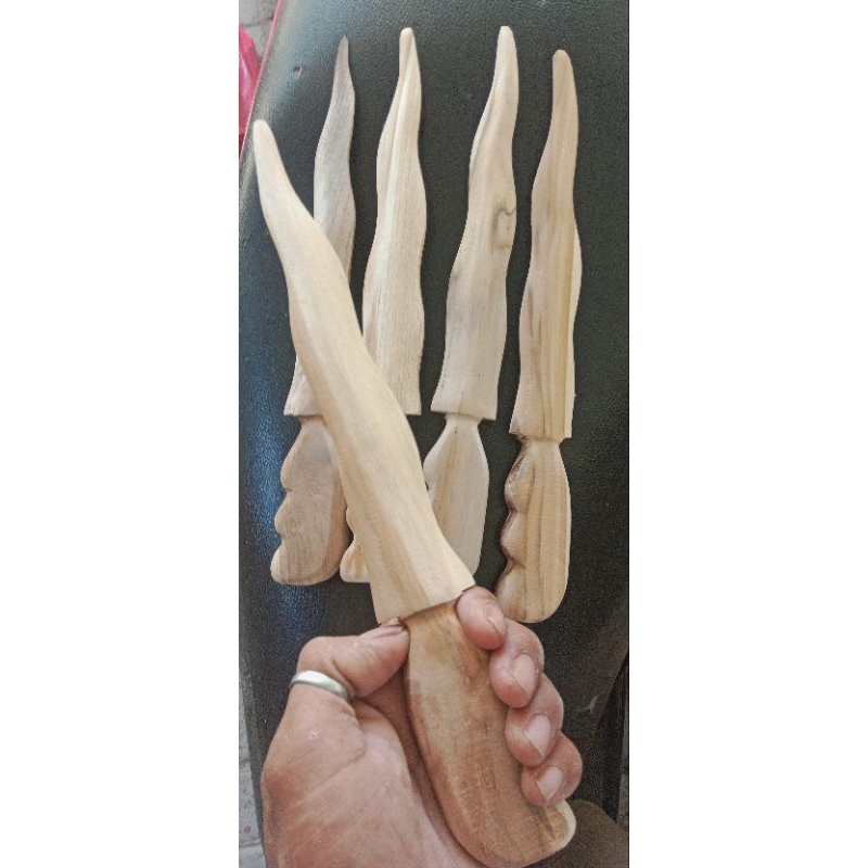 Jual KERIS KAYU POLOS-KERIS MAINAN-KERIS PERAGA | Shopee Indonesia