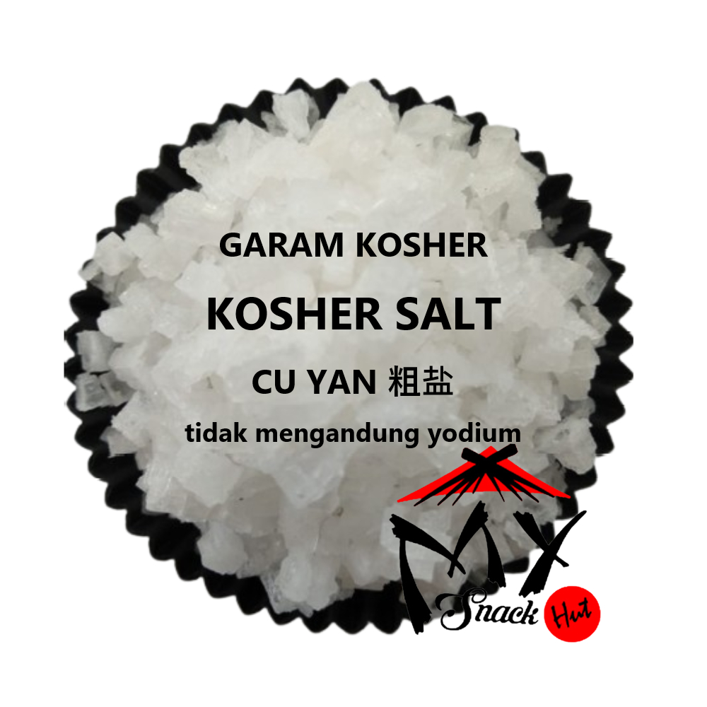 Jual GARAM KOSHER 250GR KOHSER SALT TANPA IODINE NON YODIUM KASAR MURNI ...