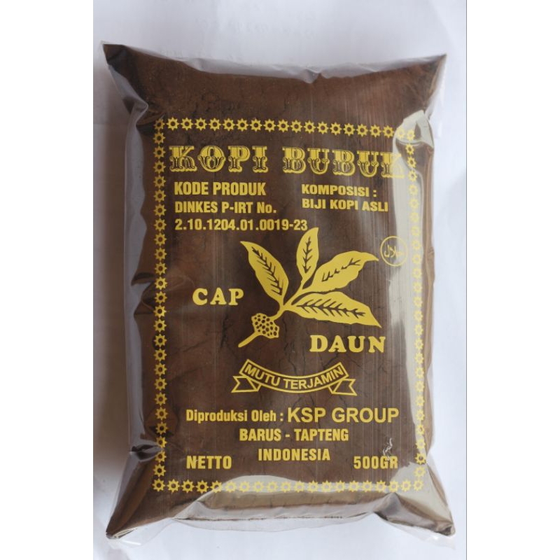 Jual Bubuk Kopi Cap Daun Barus 500 gram | Shopee Indonesia