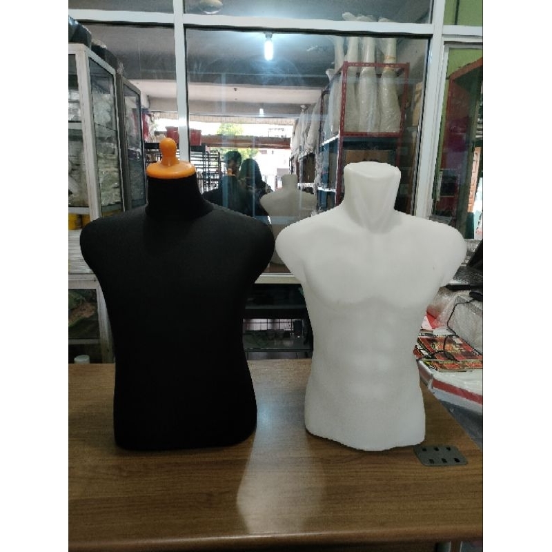 Jual Manekin / Patung Setengah Badan Pria / Patung Pajangan Baju ...
