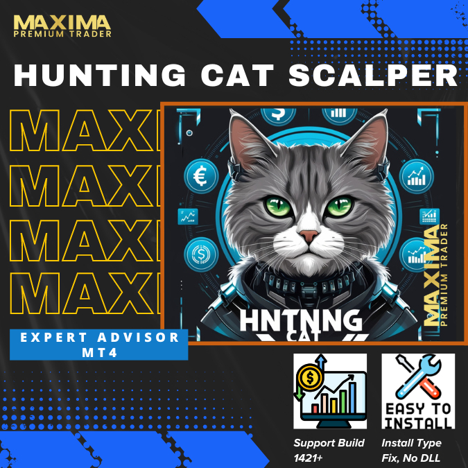 Jual EA MT4 Robot Trading Hunting Cat Scalper v3.0 - NODLL | Shopee ...